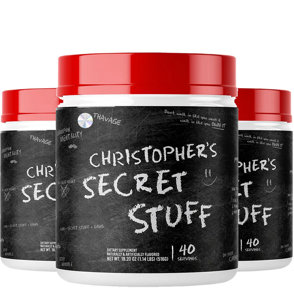 RAW CHRISTOPHER SECRET STUFF 40 PORCIONES – CaptainNutrition
