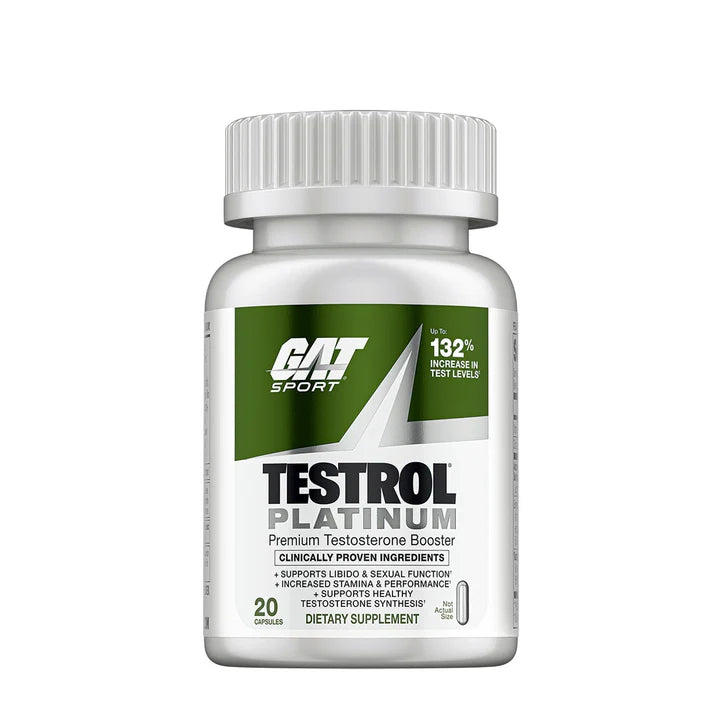 TESTROL PLATINUM 20 CAPSULAS – CaptainNutrition